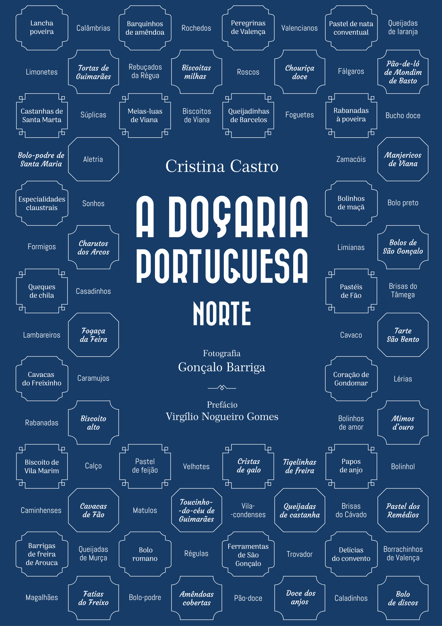 A Doçaria Portuguesa · Norte Cristina Castro - 1.º Volume - Ficta Editora